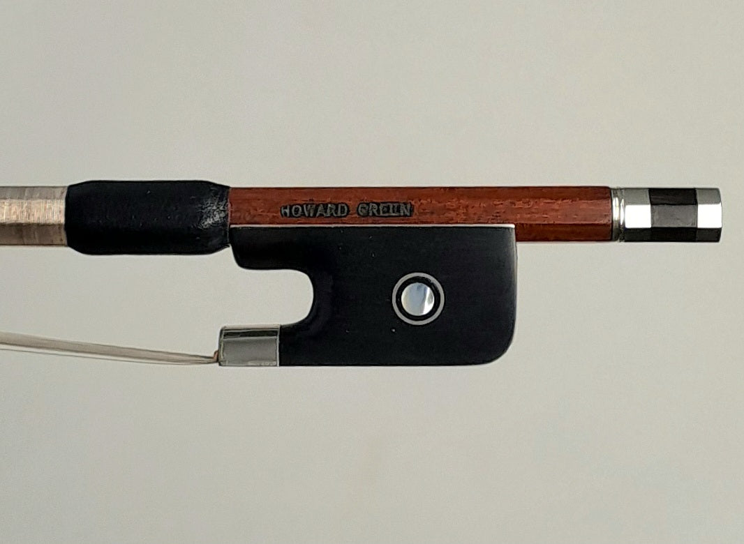 A Silver-Mounted Scottish Viola Bow by Howard Green, Tayport, 2025 – John Patrick Egan