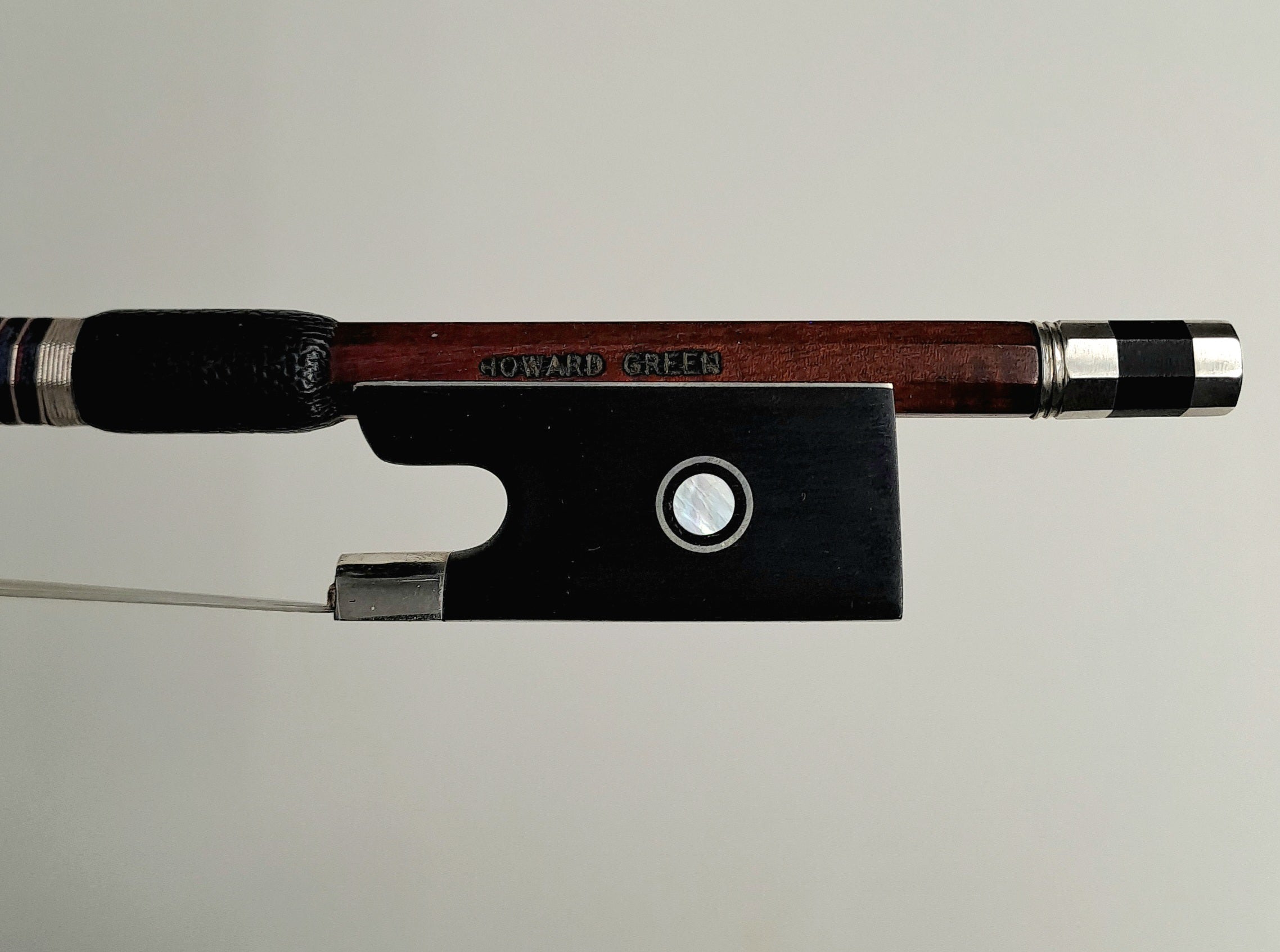 A Silver-Mounted Scottish Violin Bow by Howard Green, Tayport, 2025 – John Patrick Egan